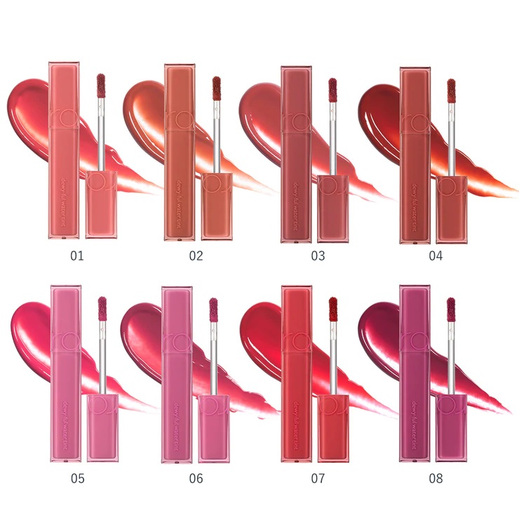 Lip Tint / Tints : rom&nd Dewyful Water Tint 07 Cherry ...